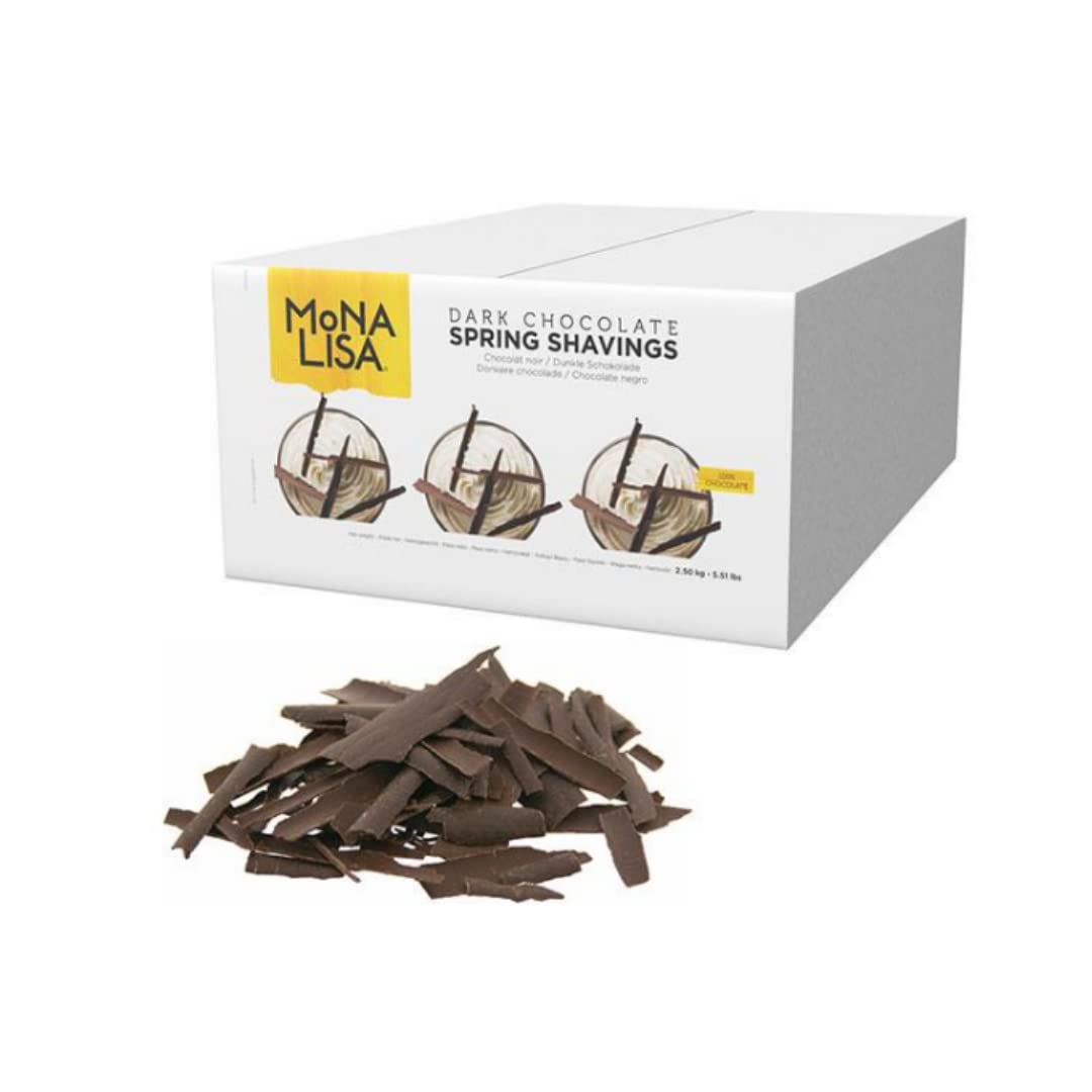 Mona Lisa Dark Chocolate Shavings 2.5kg : Amazon.co.uk: Grocery