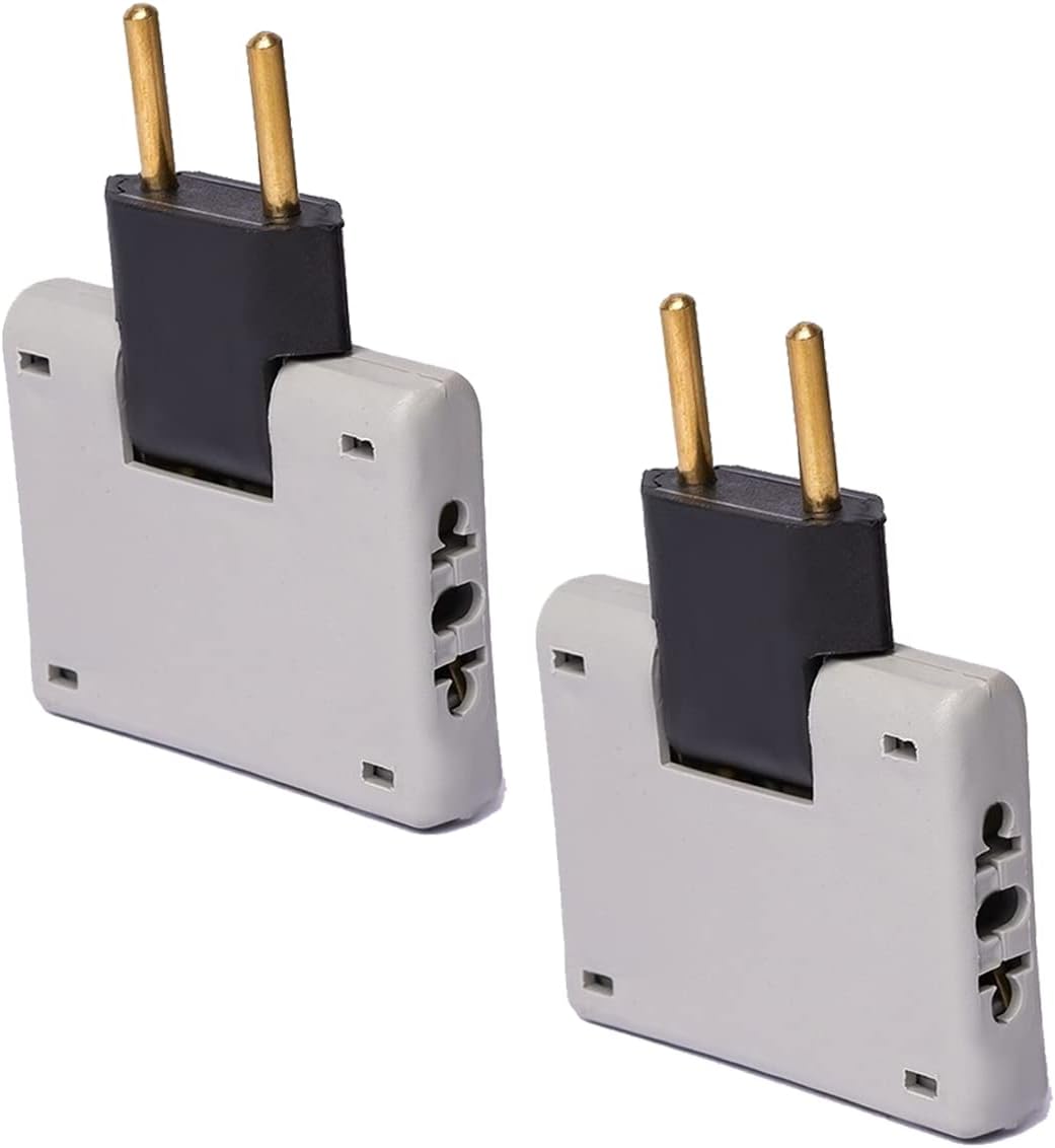 Kit com 02 Adaptador Tomada Dobrável em T Articulado Com 3 Saídas 10A ...