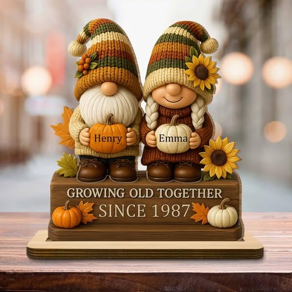Amazon.com: Growing Old Together, Custom Plaque, Gift For Couples And ...