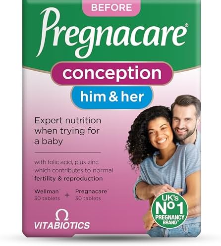 Amazon.com: Vitabiotics - Pregnacare - His & Her Conception - 2x30 ...