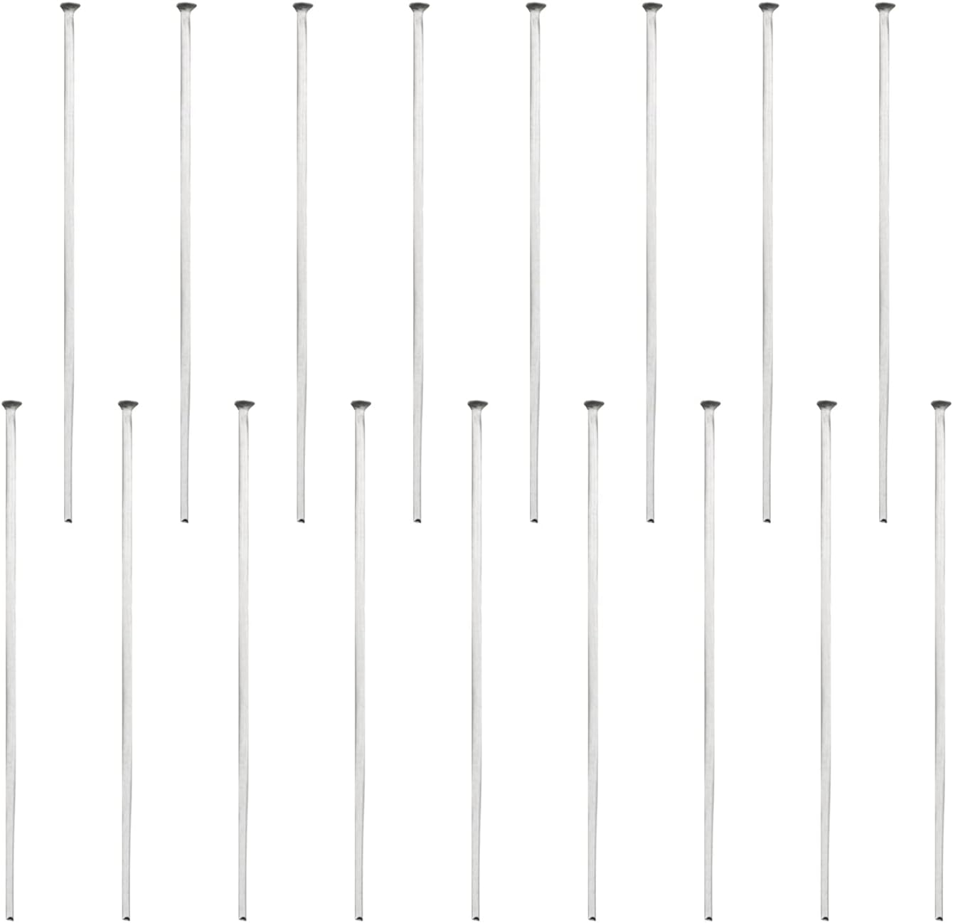 Amazon.com: Head Pins TAODAN 200pcs 50mm 304 Stainless Steel Flat Head ...