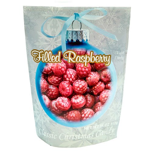 Amazon.com : Primrose Filled Raspberry Hard Candy - Christmas Candy In ...