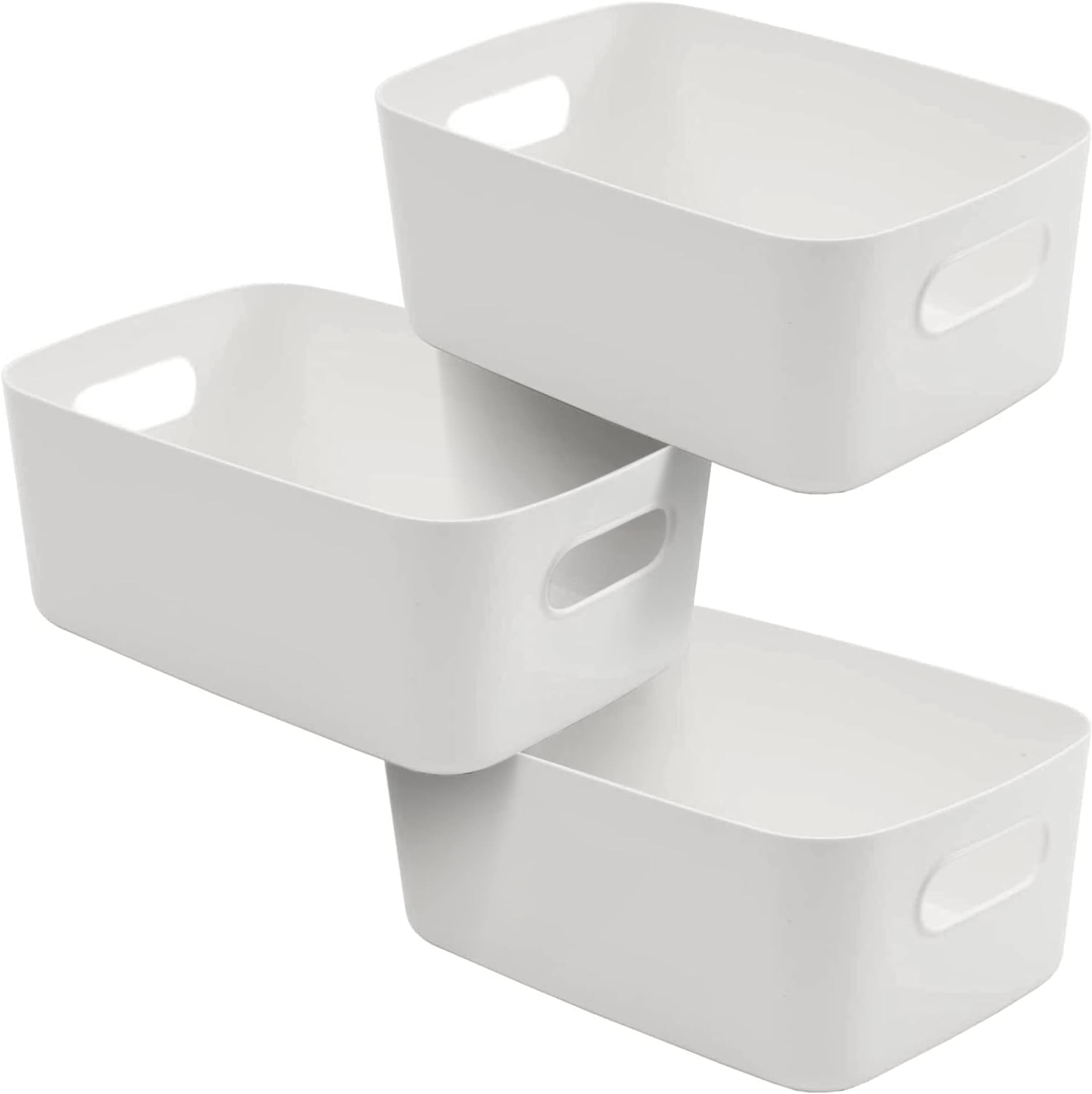 Ikea VARIERA - Box, high-gloss white - 34x24 cm : Amazon.co.uk: Home ...