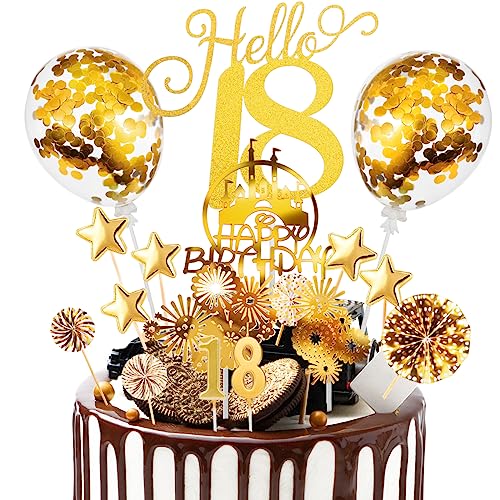 Elegantes Tortendeko Zum 18 Geburtstag Bilder