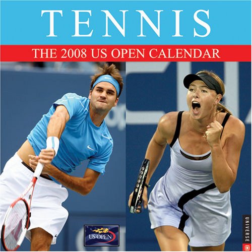 Amazon | Tennis: The 2008 US Open Wall Calendar | Universe Publishing ...