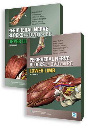 Peripheral Nerve Blocks on DVD for PC: Lower Limb and Upper Limb ...
