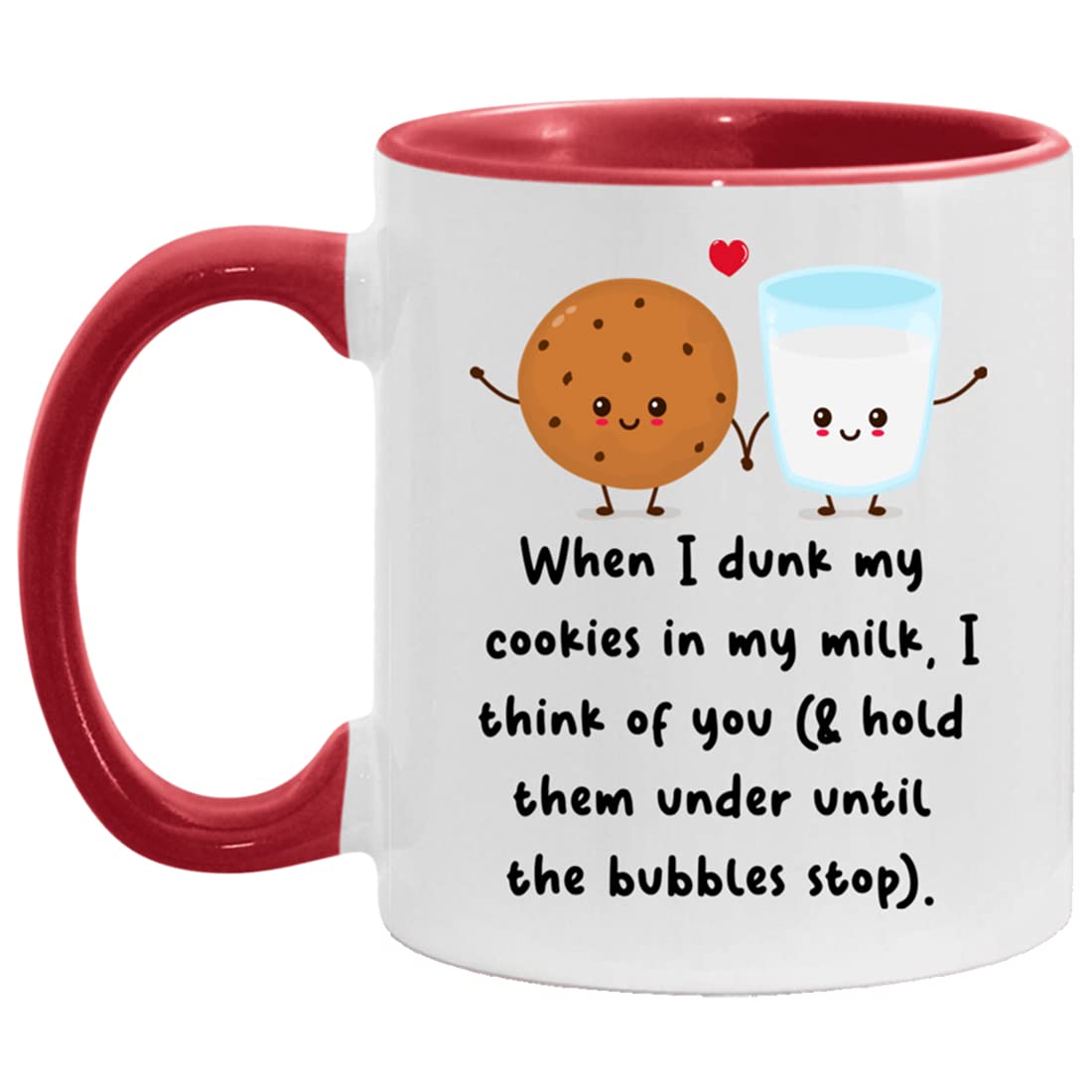 Amazon.com: When I Dunk My Cookies In My Milk I Think Of You - Novelty ...