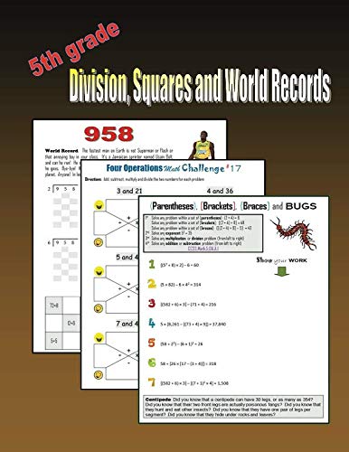 Division, Squares and World Records: Mahoney, C.: 9781499596557: Amazon ...