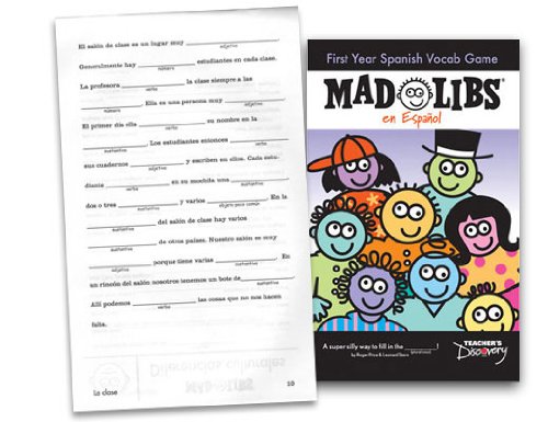 Mad Libs in Spanish 1st Year Set of 30: Amazon.com: Books