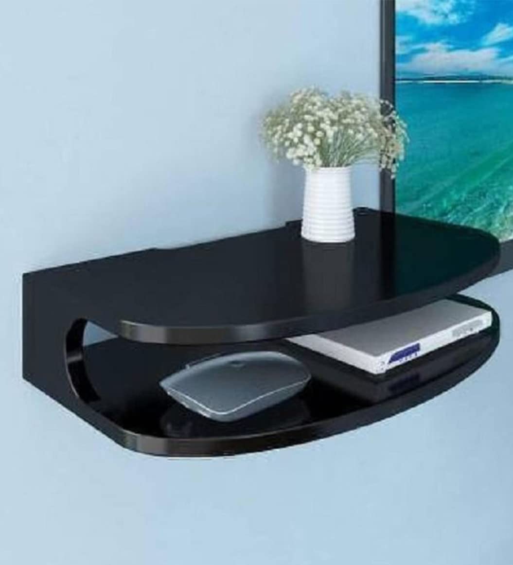 Home Sparkle Setup Box Stand/Set Top Box Stand Wall Mount for Home Wall ...