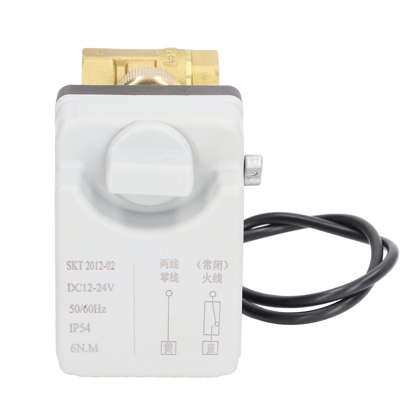 1 Normally Open Ball Valve 9-24v Ac Dc Stainless Steel 1" Motorized ...