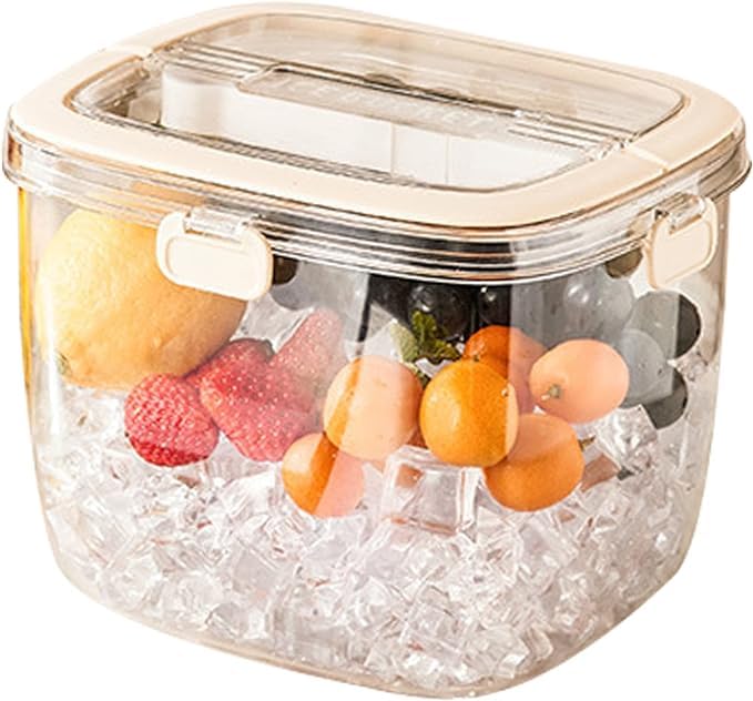 Deoxys Plastic Chiller Ice Box Travel Outdoor & Picnic usable Ice ...