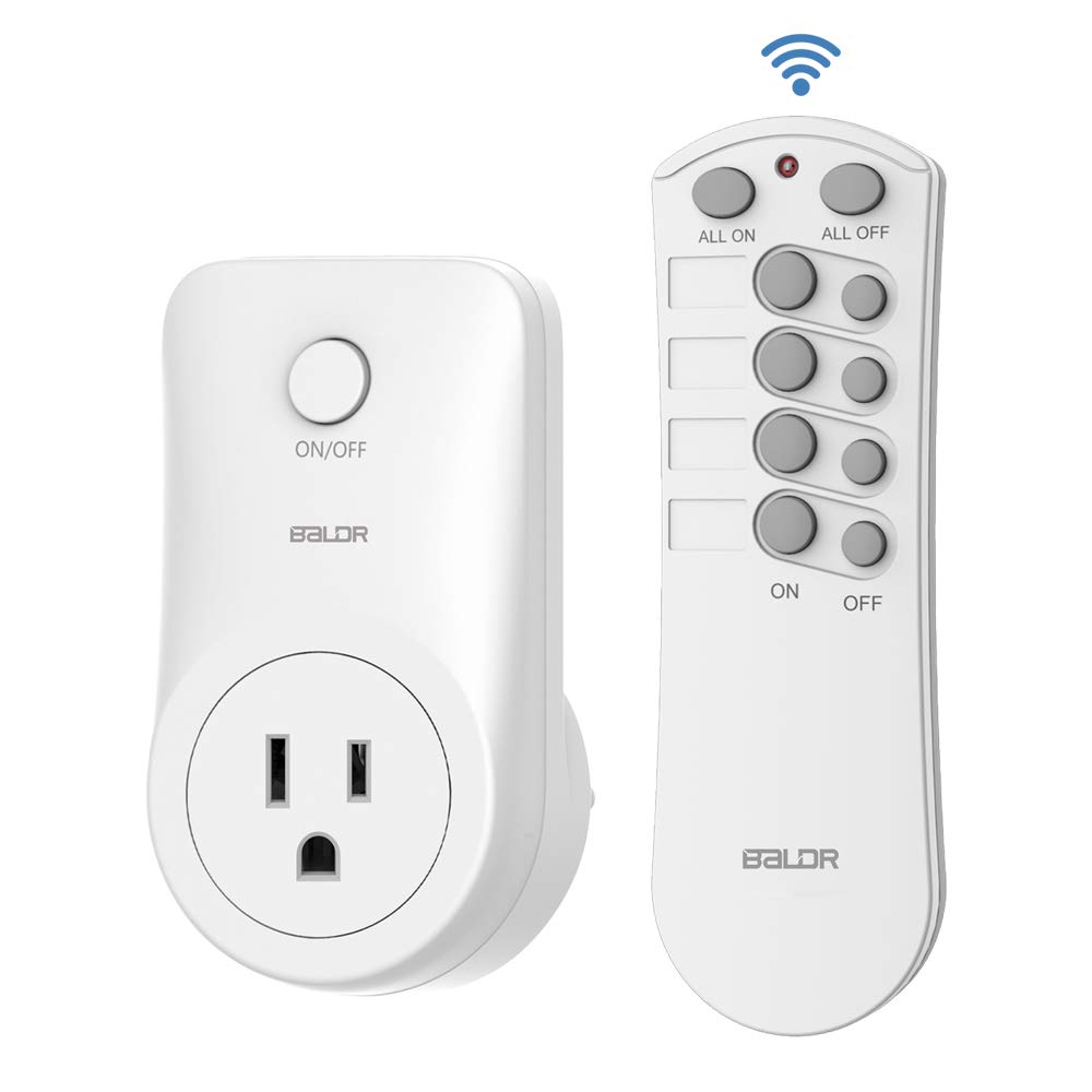BALDR Wireless Remote Control Outlet Instruction Manual