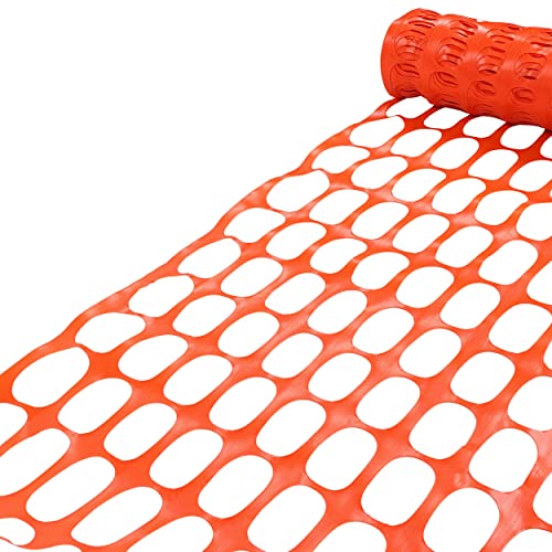 Snapklik.com : BISupply 4x100 Ft Temporary Fencing For Yard - Orange ...