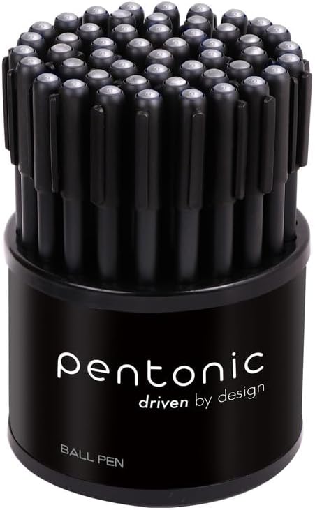 Amazon.com : Pentonic LINC Pentonic Ball Point Pen (Black Ink) - Pack ...