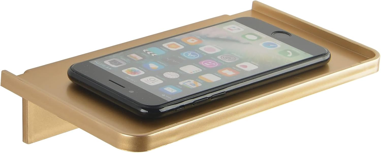 Amazon.com: JDYOOMI Acrylic Floating Wall Shelves - Small Stick-on Wall ...