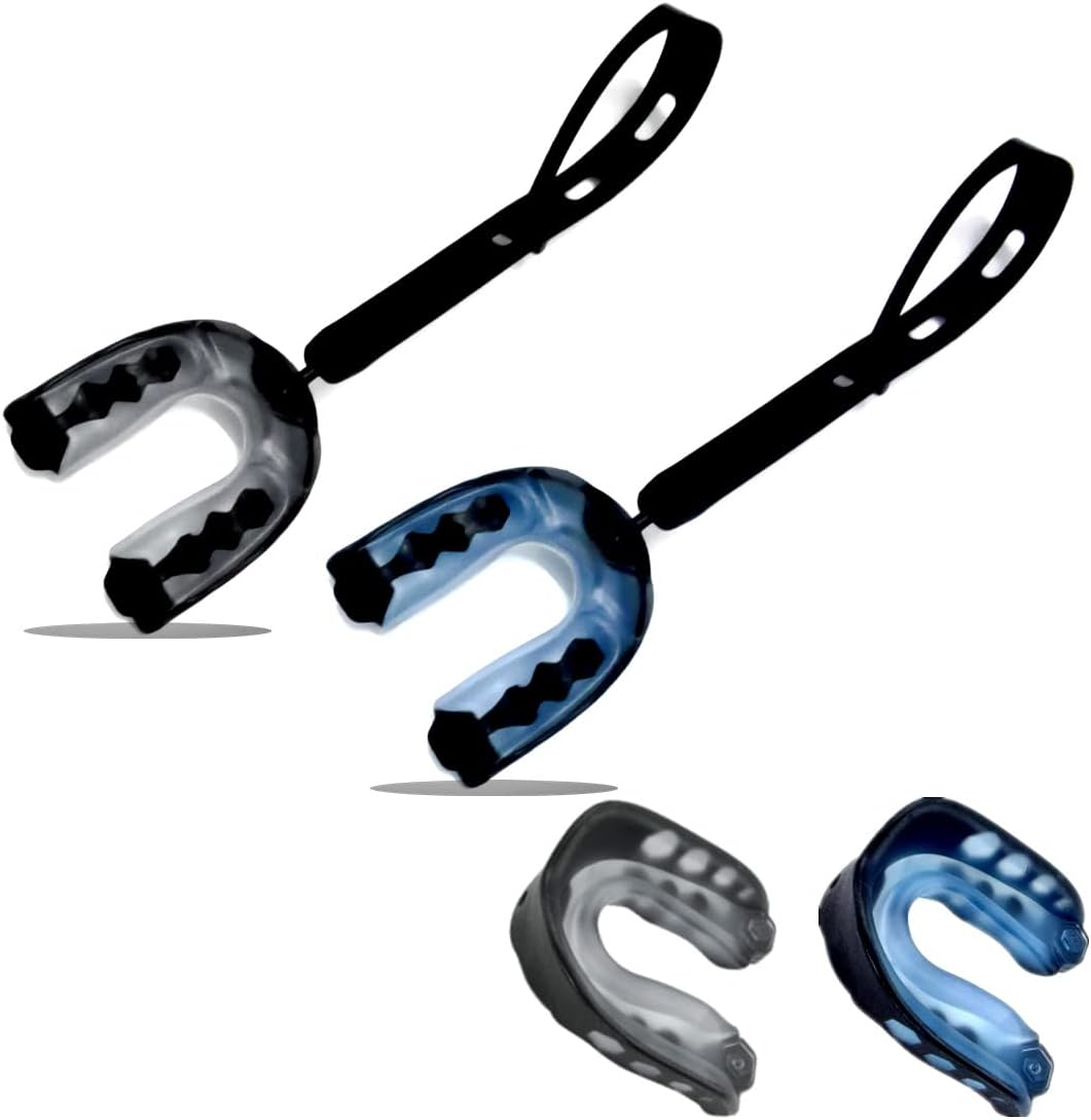 Amazon.com: 2Pcs Sport Mouth Guard Youth Adult, Mouthguard for Braces ...