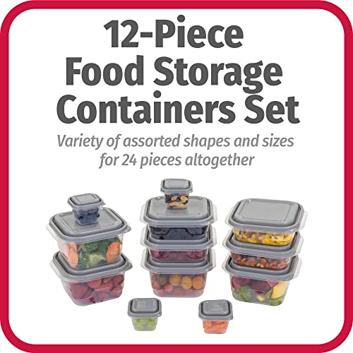 Buy GoodCook EveryWare Set of 12 BPA-Free Plastic Food Storage ...