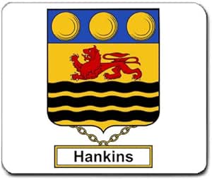 Amazon.com: Hankins Family Crest Coat of Arms Mouse Pad : Office Products