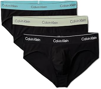 Calvin Klein Mens Icon Cotton Spandex Blend Mid Waist Hips-Iconic ...