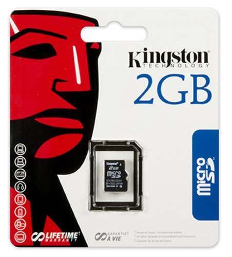 Kingston Micro SD 2GB Memory Card - 2GB MicroSDHC - Buy Kingston Micro ...