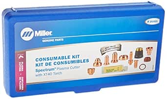 Miller 253521 XT40 Plasma Torch Consumable Kit : Amazon.com.au: Home ...
