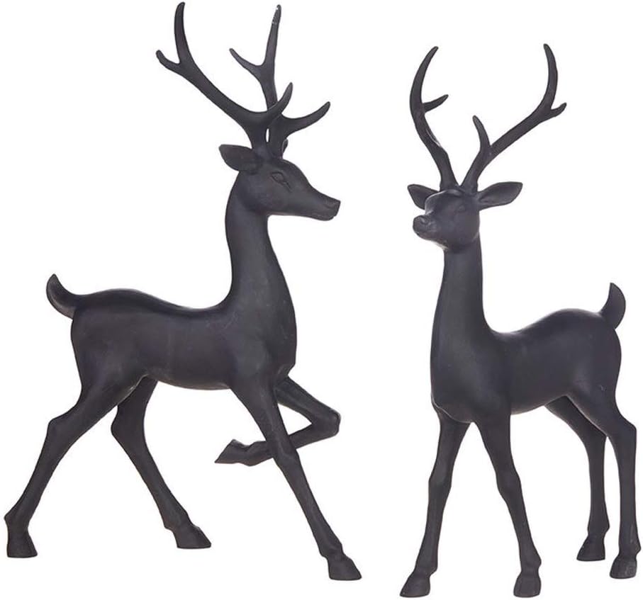 Amazon.com: Raz Imports Winter Botanicals 16.25" Deer, Assortment of 2 ...