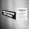 Amazon.com: Custom Bumper Magnet | Customizable Fridge Magnets ...