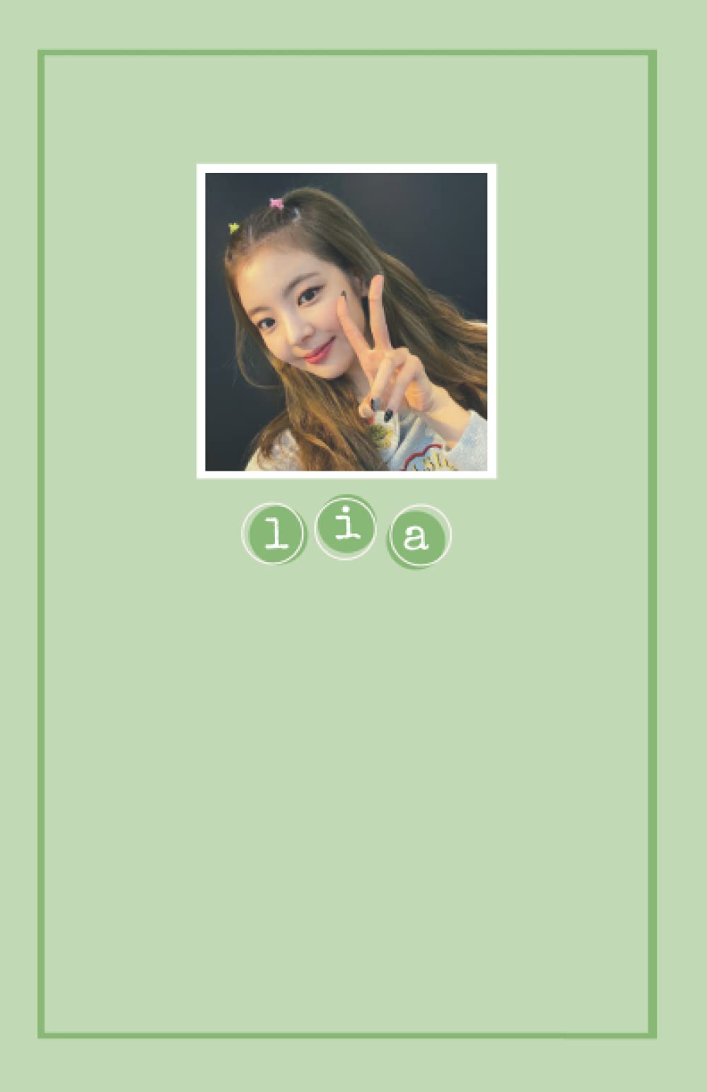 Lia Journal Itzy Kpop Girl Group Notebook Itzy Member Lia | Desertcart ...