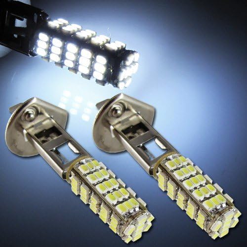Amazon.com: Orion Technology 6000K Super White H1 68-SMD LED Bulbs For ...