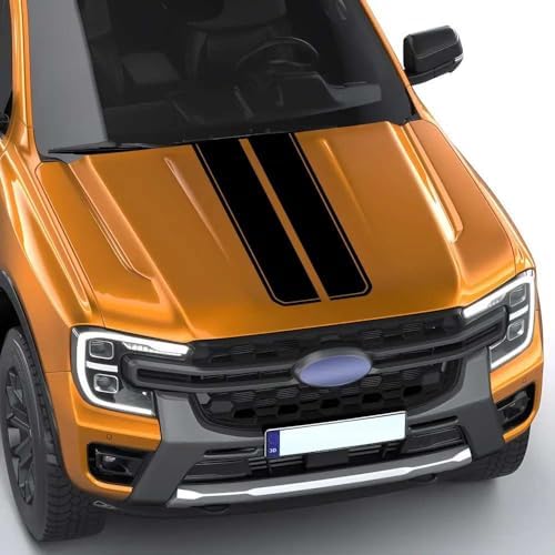 Car Bonnet Hood Racing Stripes Kit Decal Sticker Vinyl Graphic ...
