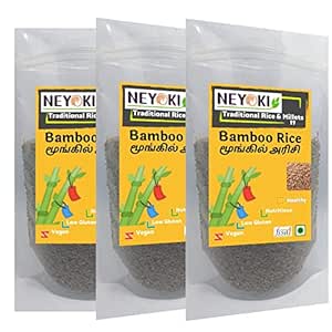 NEYOKI Bamboo Rice 1.5kg / Moongil Rice/mulayari Arisi : Amazon.in ...