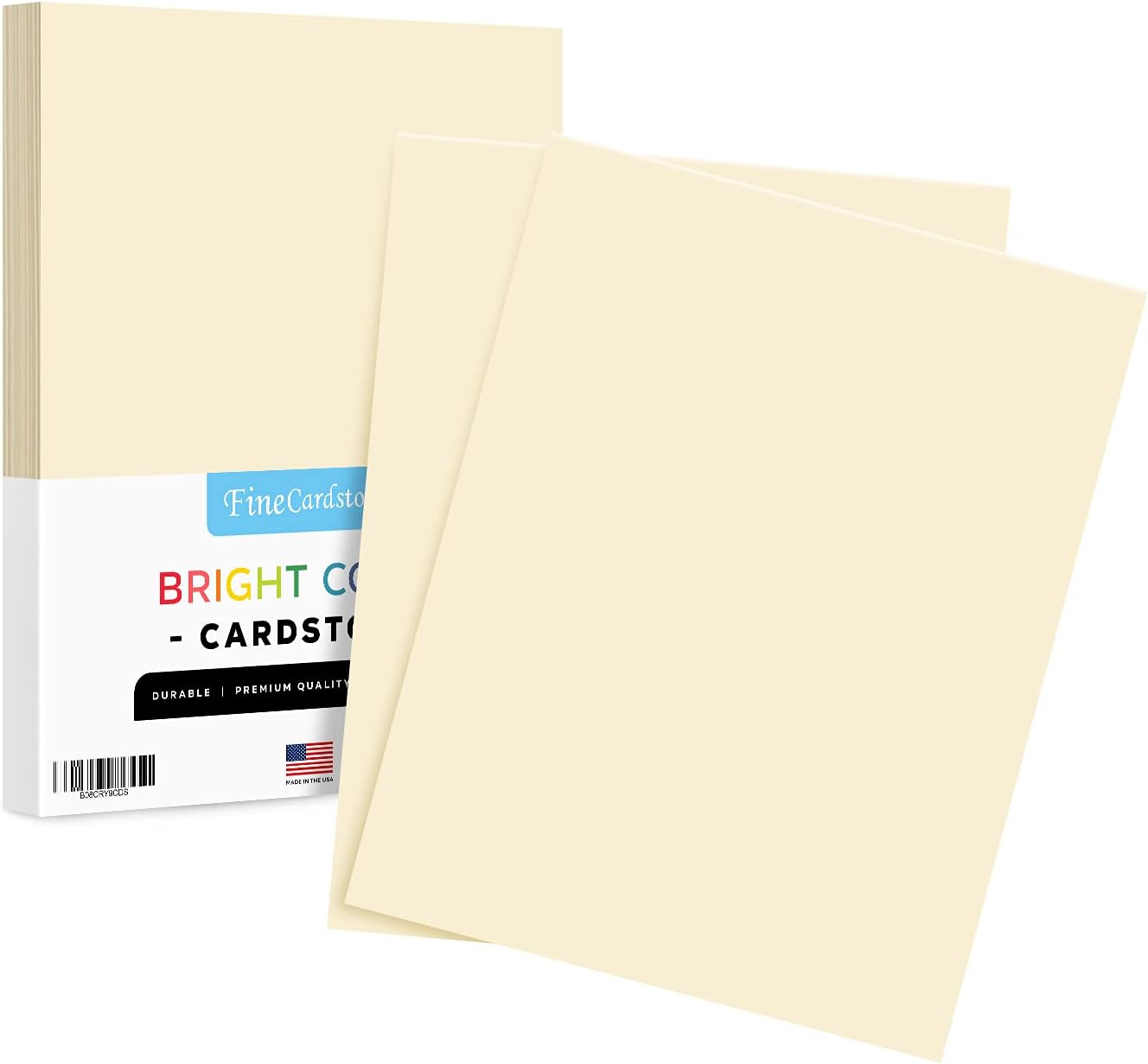 Amazon.com : 8.5 x 11" Cream Color Paper Smooth, for School, Office ...