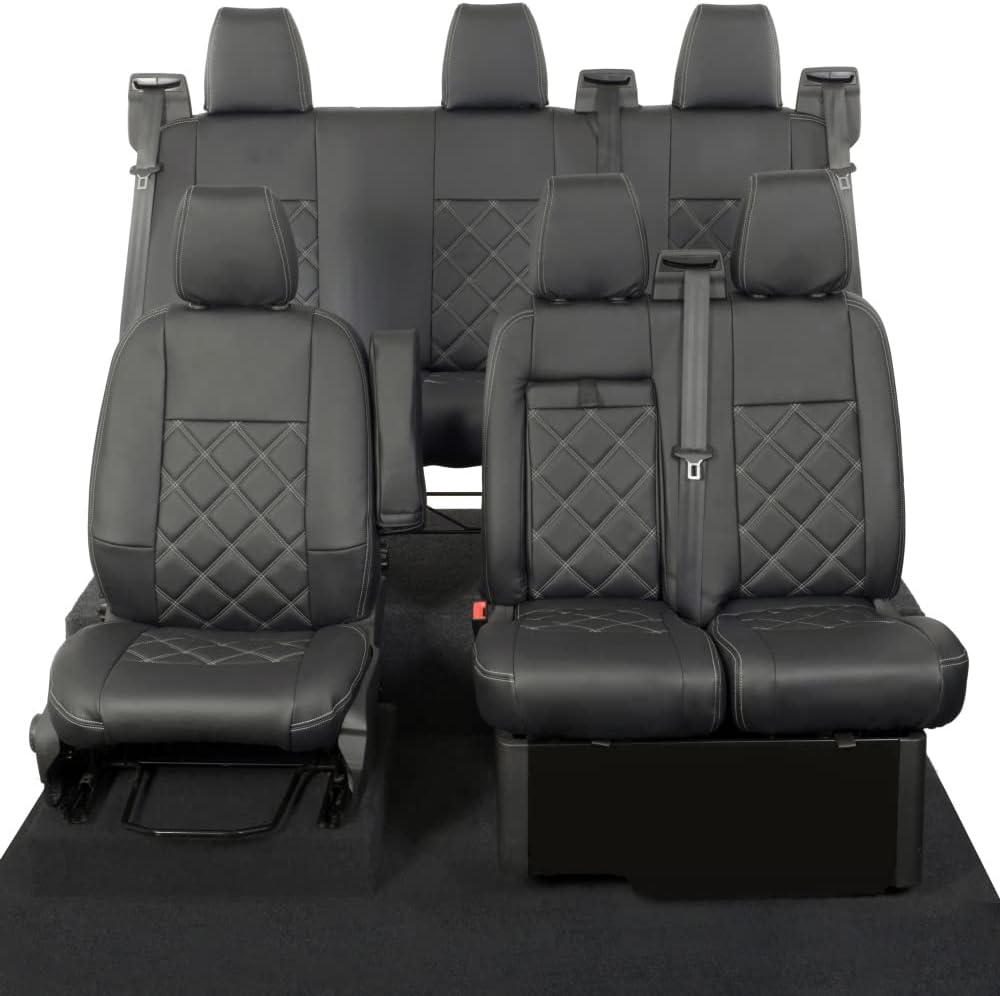 UK Custom Covers To Fit Ford Transit Custom (2013-2023) Tailored Heavy ...