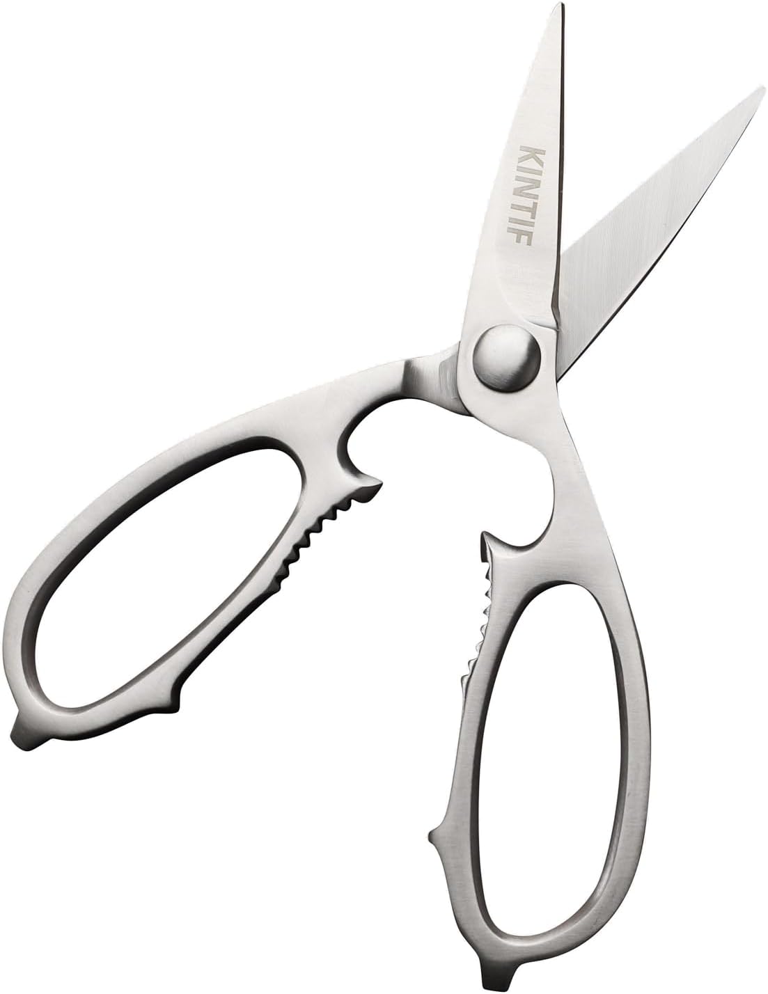 Amazon.com: KINTIF 8 inch Stainless Steel Kitchen Scissors Heavy Duty ...