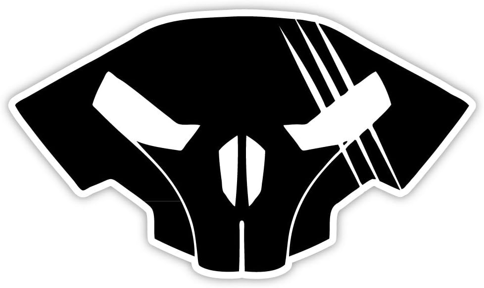 Amazon.com: Star Craft Raynor's Helmet Skull sticker decal 5" x 3 ...