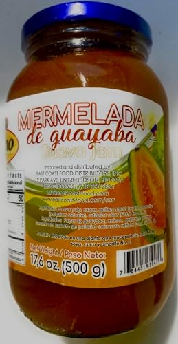 Amazon.com: GUSTO LATINO MERMELADA De Guayaba-GUAVA Jam - 17.6 oz 500g ...