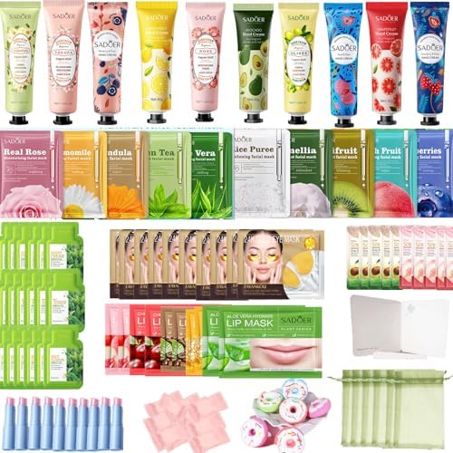 Amazon.com : 130 Pcs Spa Party Supplies Slumber Party Organza Bags Spa ...