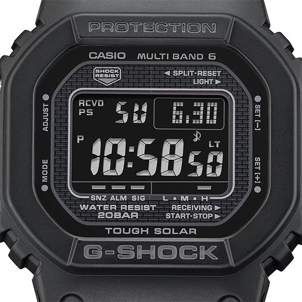 Casio G-Shock GW-5000HS-1 HeritagManual de instrucciones del reloj ...