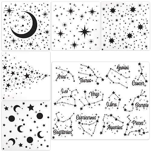 Crea tu propio universo: descarga plantillas de estrellas para recortar ...