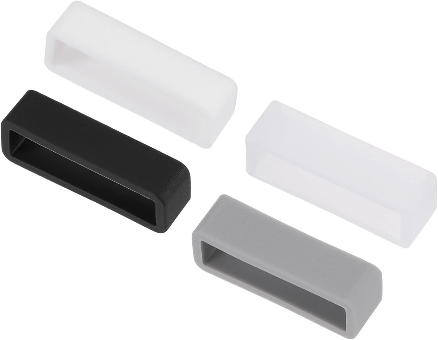 Amazon.com: uxcell Watch Strap Holder Loops, Rubber Replacement ...