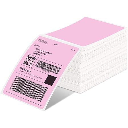Amazon.com : Phomemo 4X6'' Thermal Shipping Labels - Pack of 100 4x6 ...