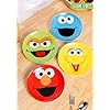 Amazon.com | Fun Costumes Sesame Street Set of 4 Plate Set Standard ...