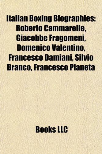 Italian Boxing Biography Introduction: Roberto Cammarelle, Giacobbe ...