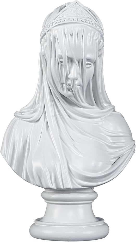 Amazon.com: Artarium Veiled Lady Statue, Veiled Lady Bust, Veiled ...