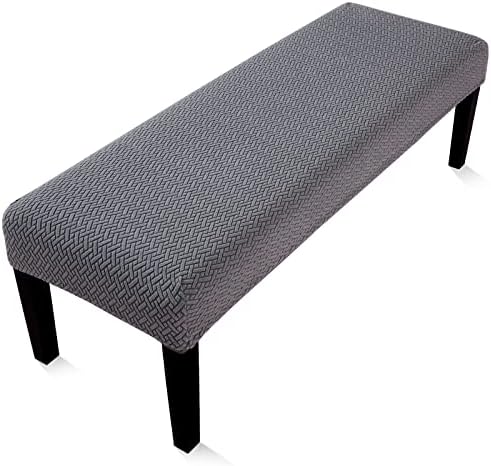 Amazon.com: Fuloon Stretch Jacquard Dining Bench Cover - Anti-Dust ...