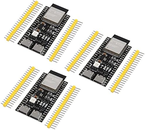 Amazon.com: 3PCS ESP32-S3-DevKitC-1-N8R2 ESP32-S3 Type-C Development Board Wi-Fi + BLE MCU ...
