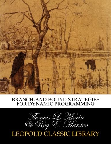 Branch-and bound strategies for dynamic programming: Amazon.co.uk ...