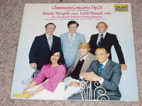 Ernest Amedee Chausson, Israela Margalit, Piano, Lorin Maazel, Violin ...