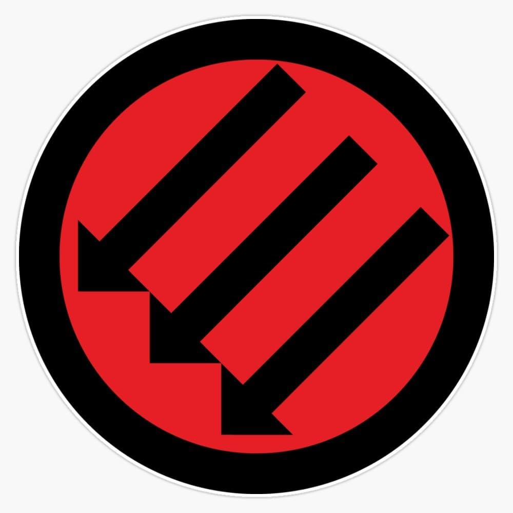 Amazon.com - Anti Fascist Three Arrows Iron Front Sticker Vinyl Decal ...